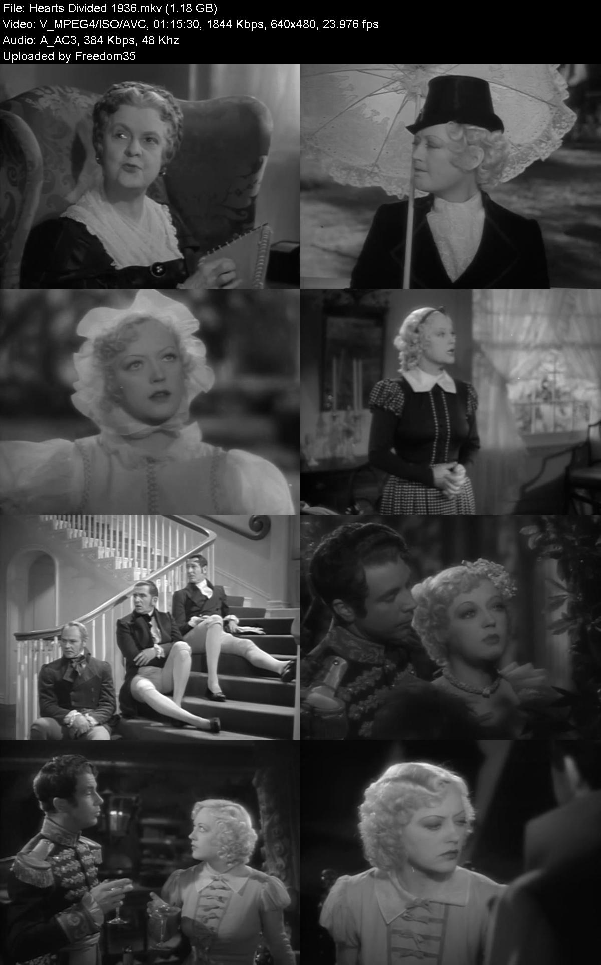 Hearts Divided 1936 — Postimages