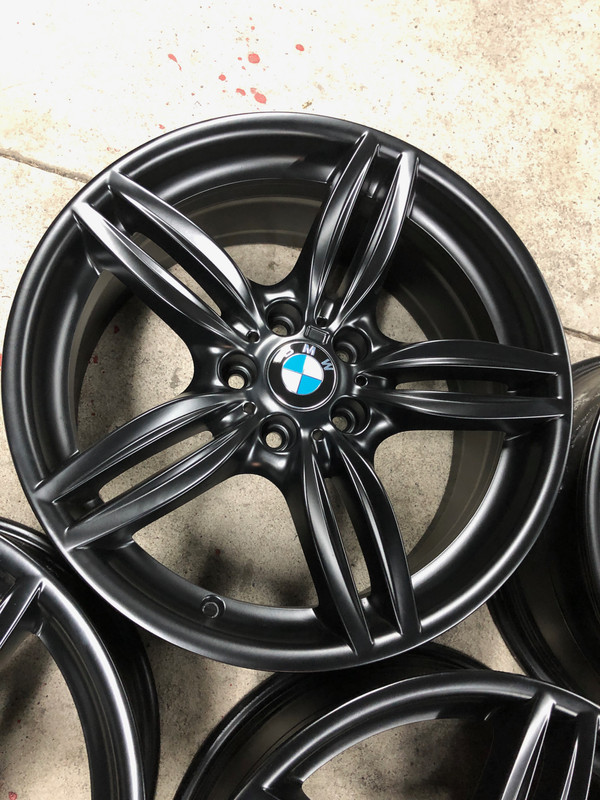 FS: MINT / OEM BMW / 351m wheels / Satin Black