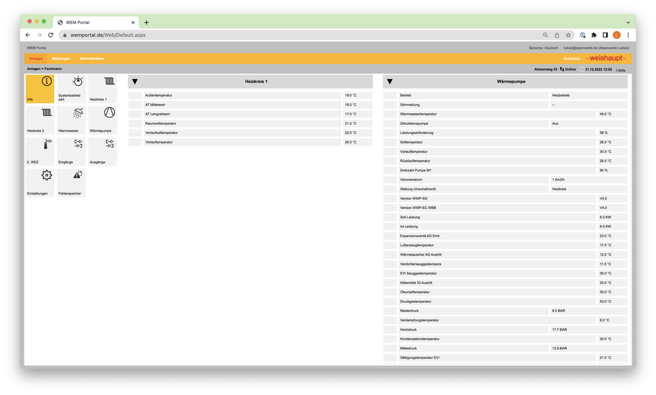 Weishaupt Biblock WBB 12 - Regelung - HaustechnikDialog