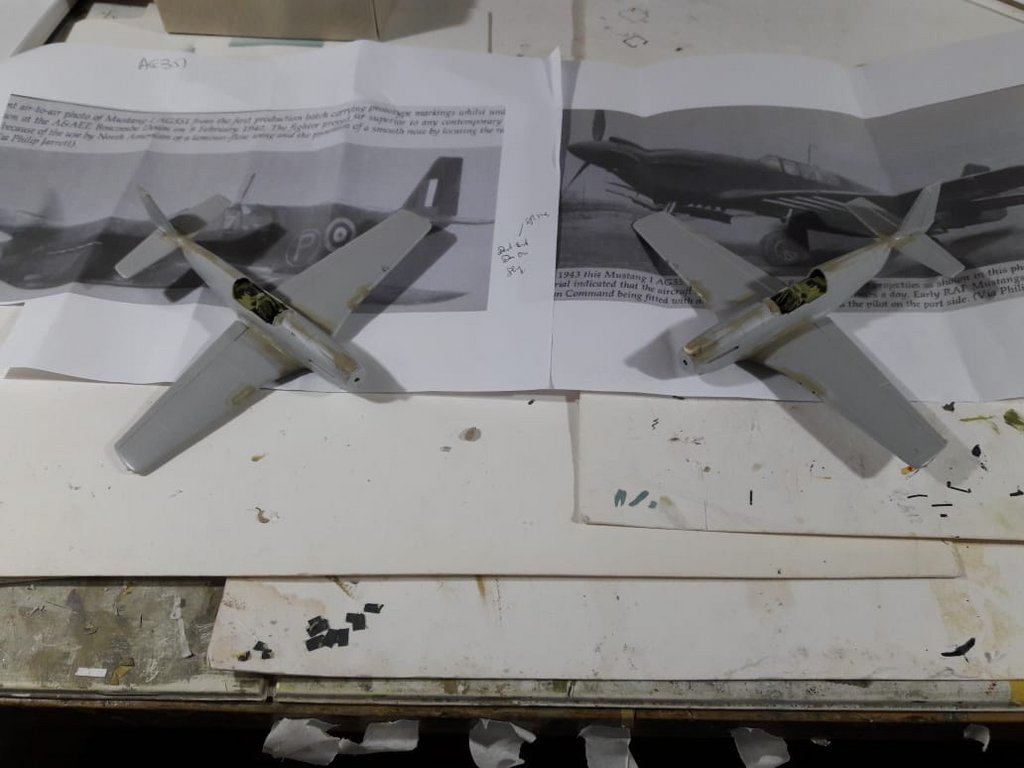 North American P51 Mustang - Raúl Hrubisko - Work in Progress ...