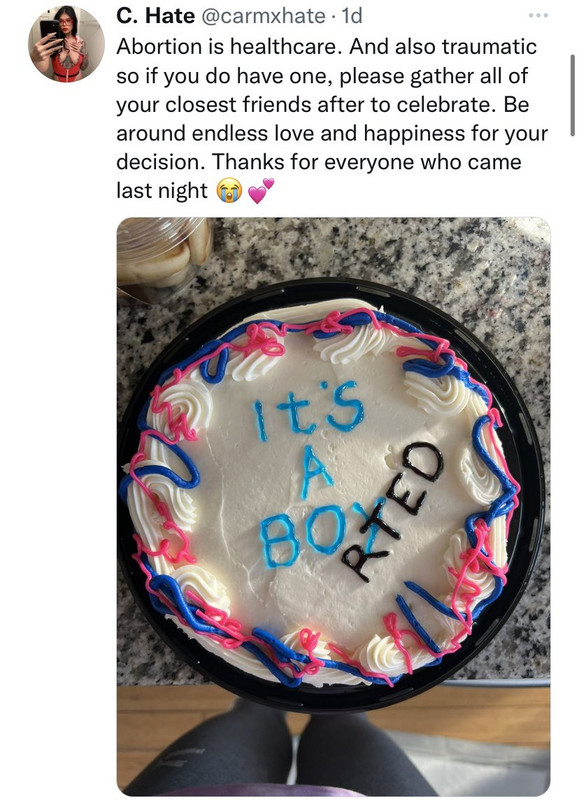 They are now making celebration abortion cakes | Political Talk