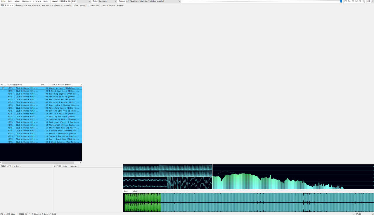 Decided to share this skin I've been working on for a while : r/foobar2000
