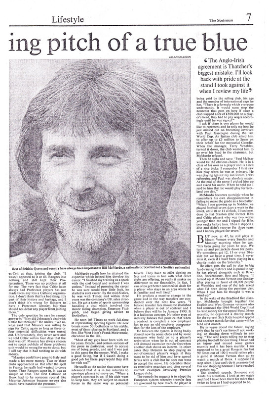 Maurice Johnstone 1989 Bill Mc Murdo 2 Marcello Mega — Postimages