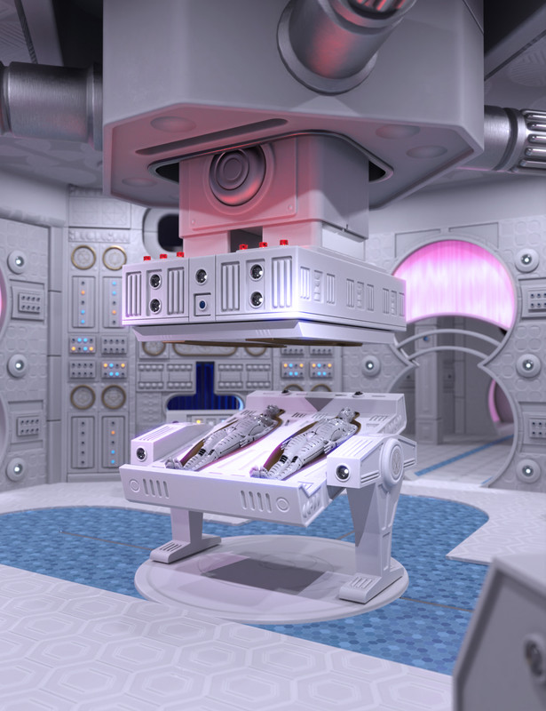 Biorobot Laboratory 2026 - Free Daz 3D Models