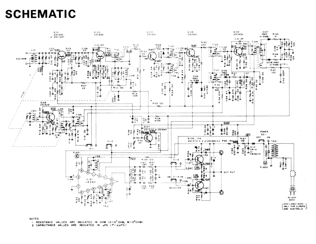 Realistic TM 101 Schematic 1 — Postimages