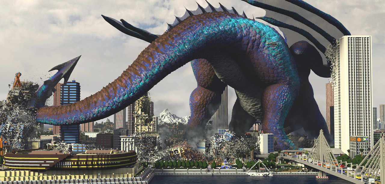 Large collection of my dragon builds renders [Vol. 1]