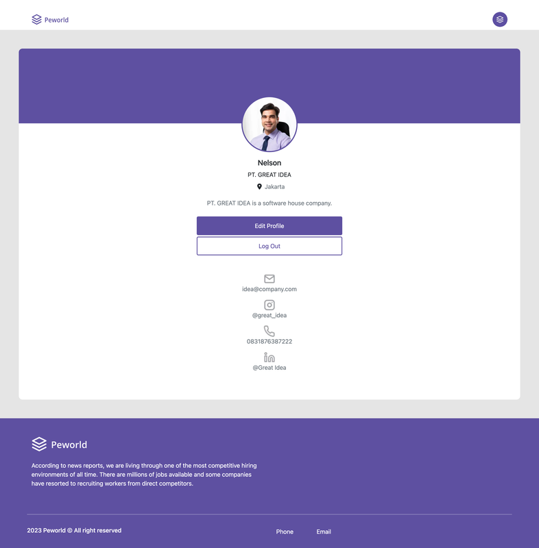 Recruiter Profile — Postimages