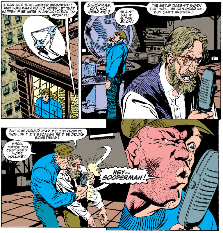 Panic in the Sky, Crisis on Infinite Earths Cover Homage : r/superman