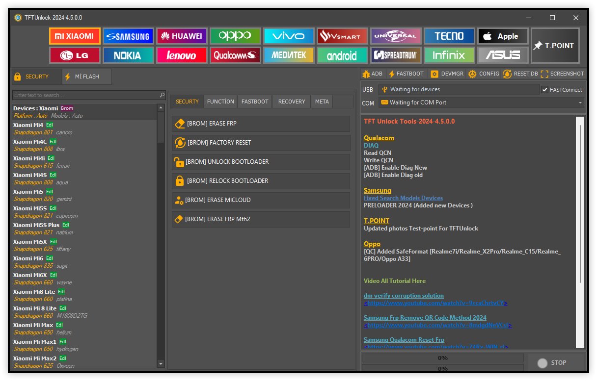 TFT Unlock Tools 2024 6.2.1.1 (Latest version) - Diğer GSM Program ...