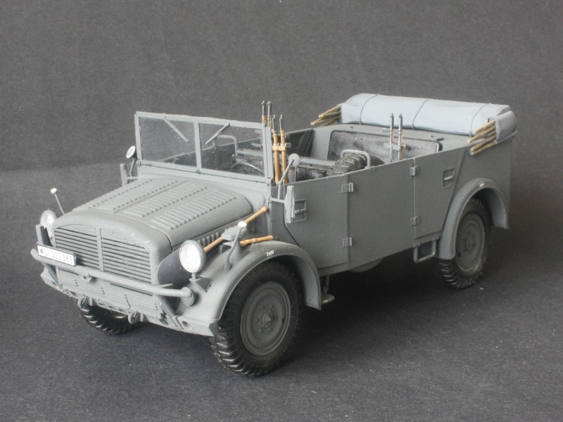 Tamiya Horch 4 x 4 Type 1a kit #MM152 - Missing-Lynx