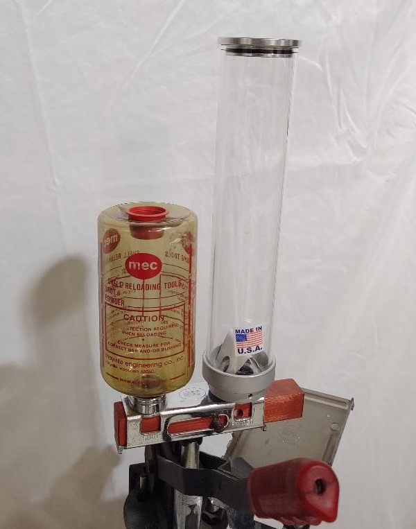 MEC Powder Bottle with built in baffle | Trapshooters Forum