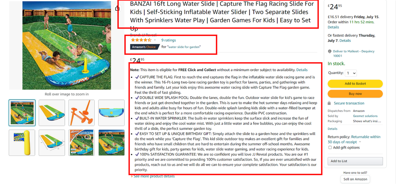 double slide amazon choice (1) — Postimages