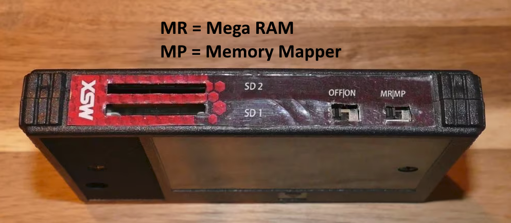 SD Mapper Megaram will only play 64K games and smaller! | MSX Resource Center