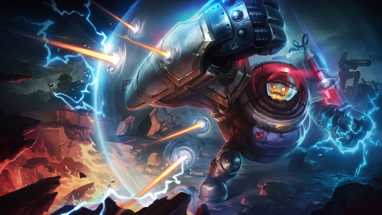 Blitzcrank Riot Skin HD — Postimages