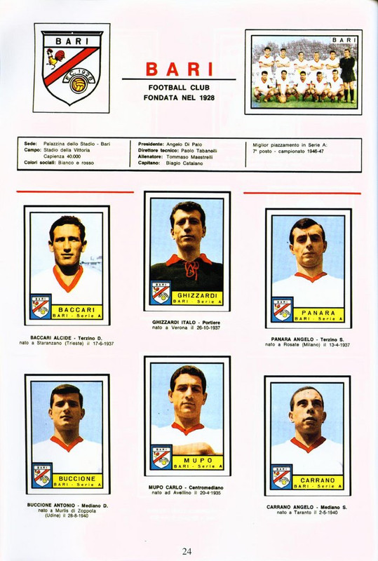 Album Calciatori 1963 1964 Panini page 0006 — Postimages