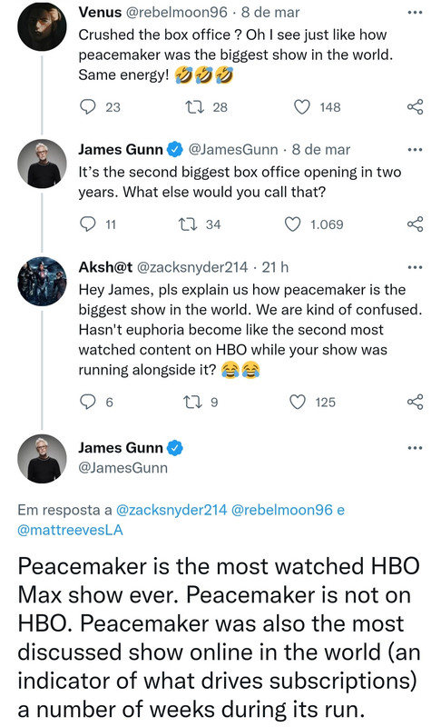 The Snyder Cult is going absolutely mad and zerging James Gunn | ResetEra