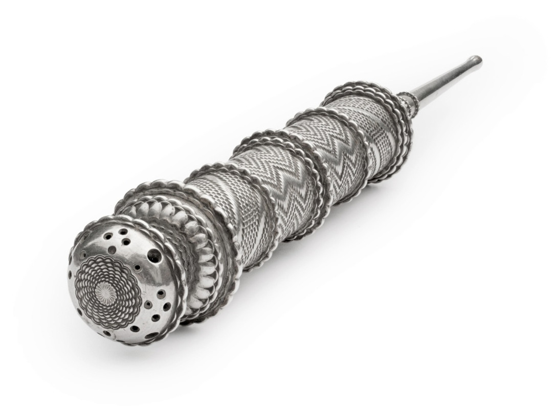 18th-century? Silver Syringe Hallmark Identification - www.925-1000.com