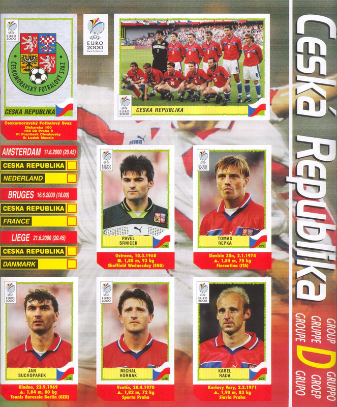 Panini UEFA Euro 2000 42 — Postimages