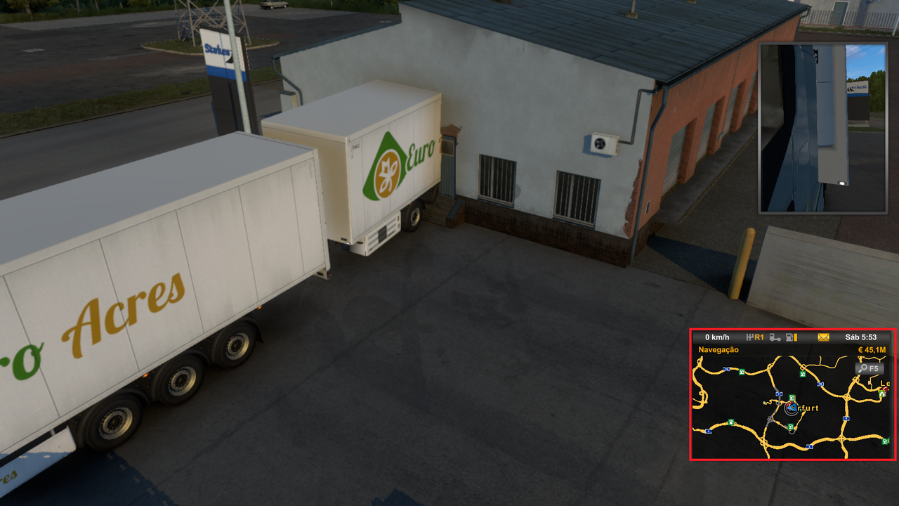 trailer enters the house [210166] - SCS Software