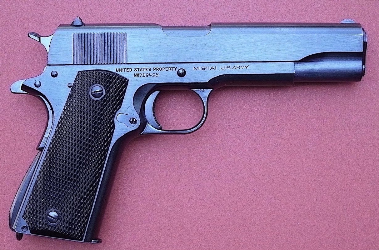 USGI Blued Colt 1941 1911A1 and a 1943 Colt 1911A1 | Colt Forum