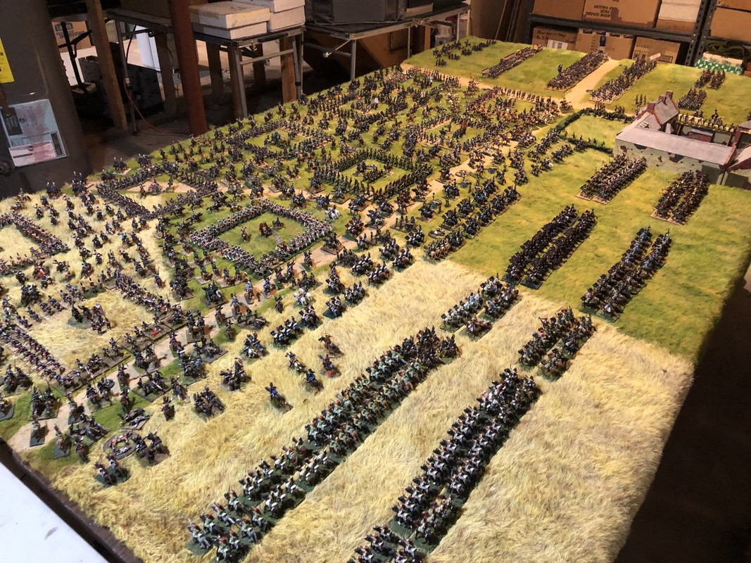 The French Cavalry Charge, Waterloo, 1815, in 20mm ...