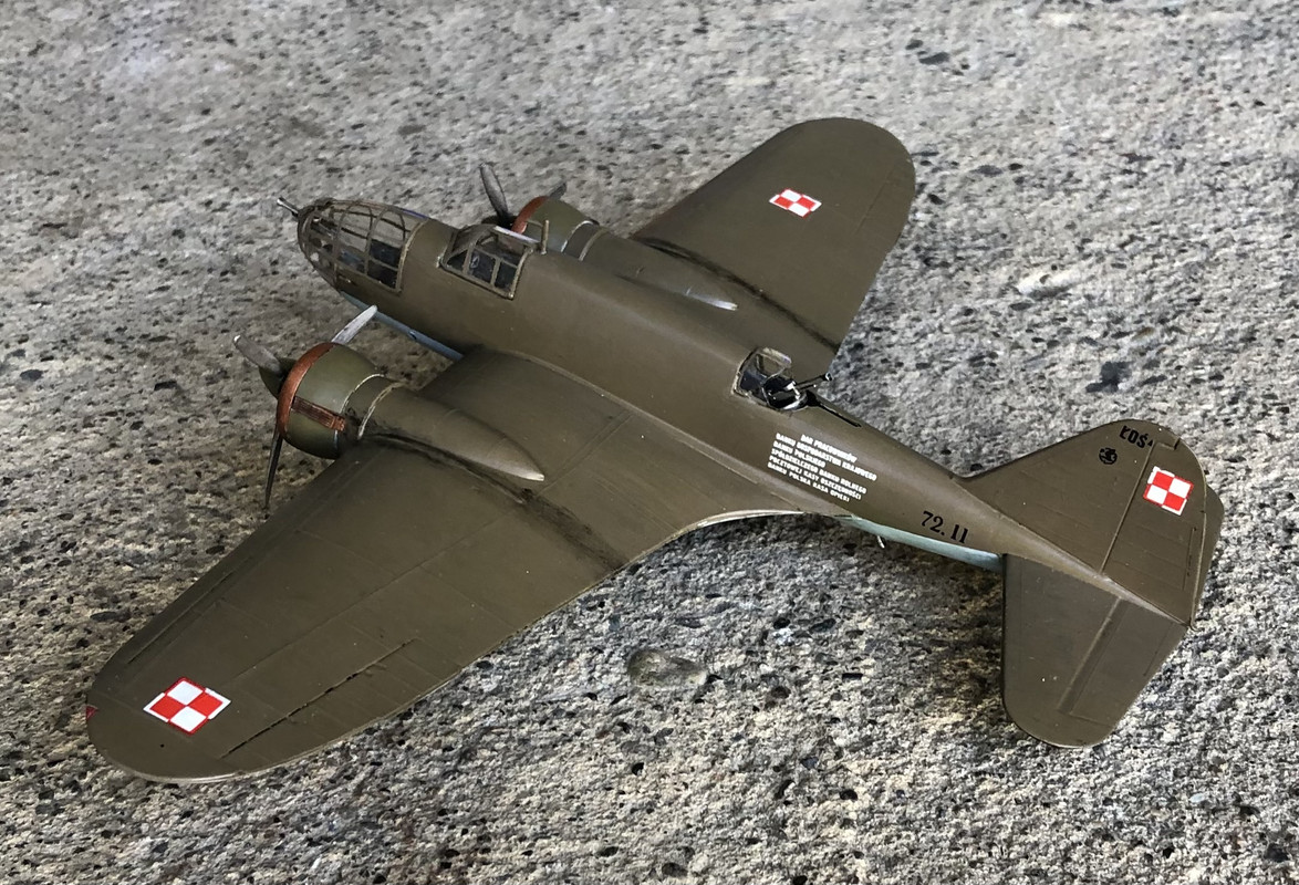 PZL.37 Łoś A by gnomemeansgnome - The Unofficial Airfix Modellers' Forum