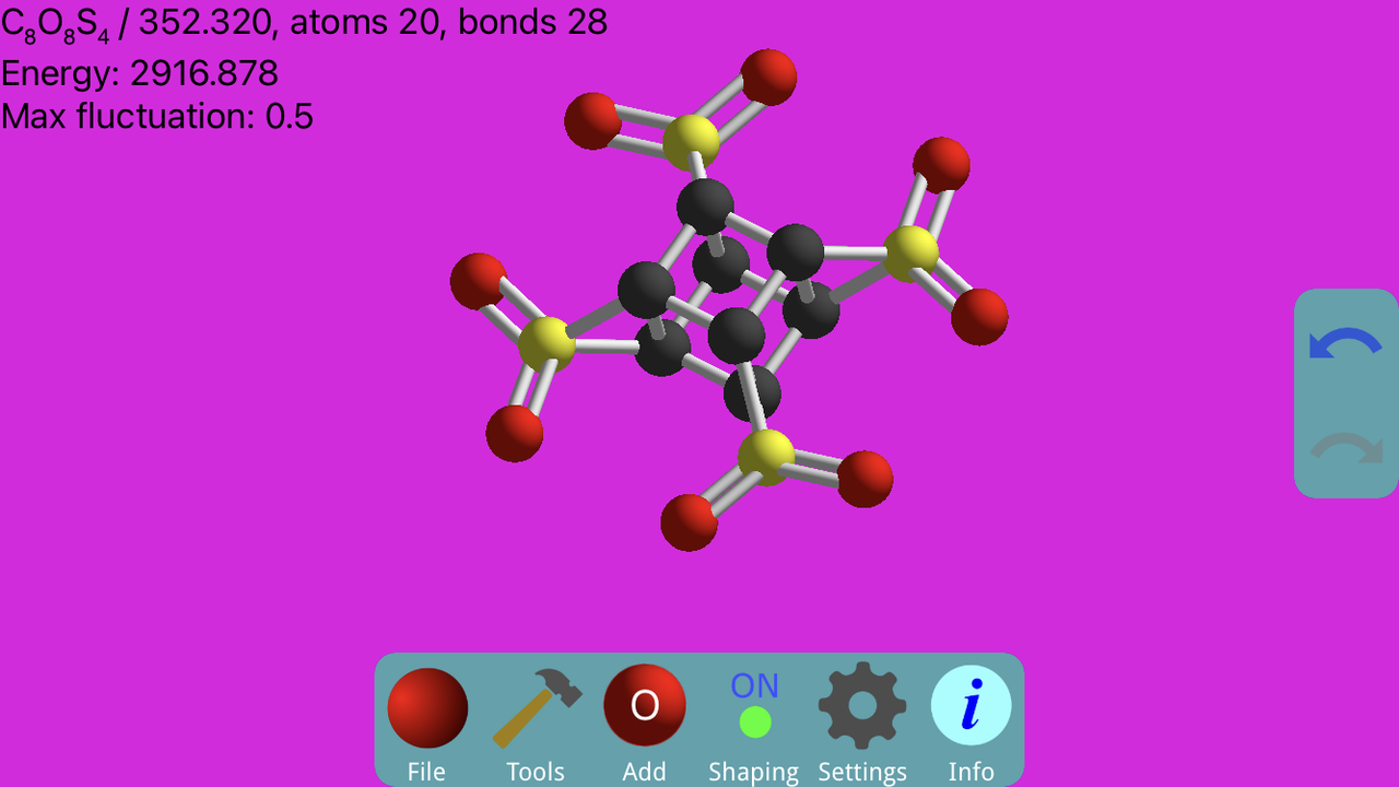 Carbon Tetroxide, luckily not real (though the real CO4 is even more ...
