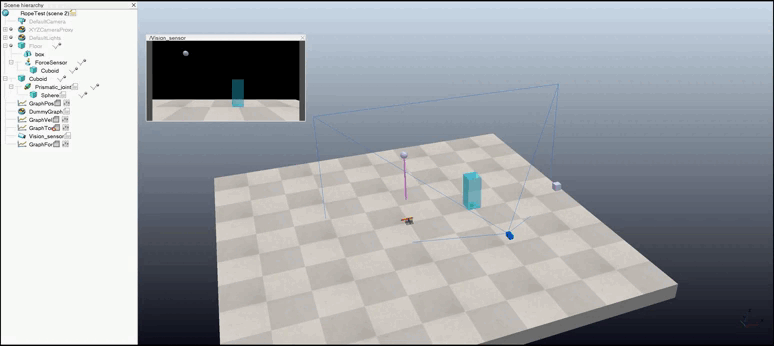 How can i use a vision sensor to detect a rope created by mujoco XML injection? - CoppeliaSim forums
