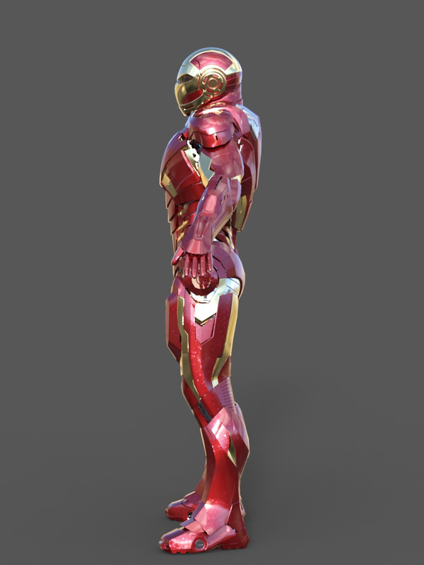 - Iron Girl - Free Daz 3D Models