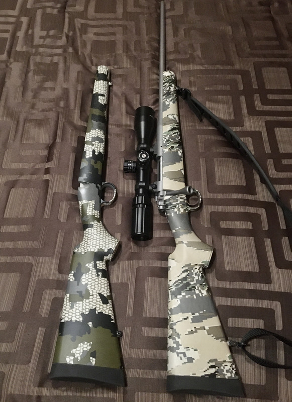 Hydro dipped Kimber Hunter stock - 24hourcampfire