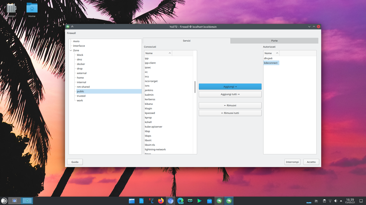 How to open many specific ports in openSUSE firewall? : r/openSUSE