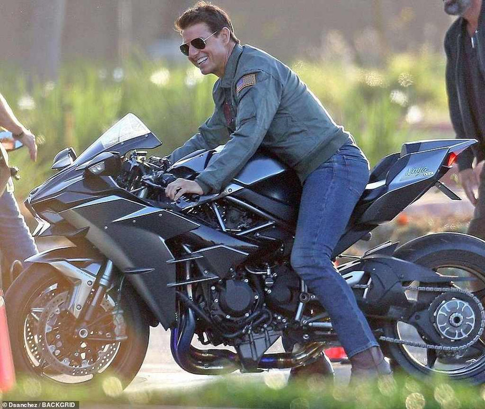 Tom Cruise Kawasaki Ninja H2 Top Gun 2 3 — Postimages