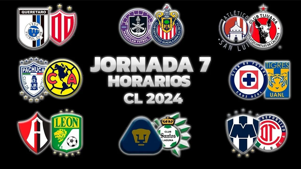 Jornada 7 del Clausura 2024 Fechas horarios y dónde ver la Liga MX en vivo - Imperio Noticias