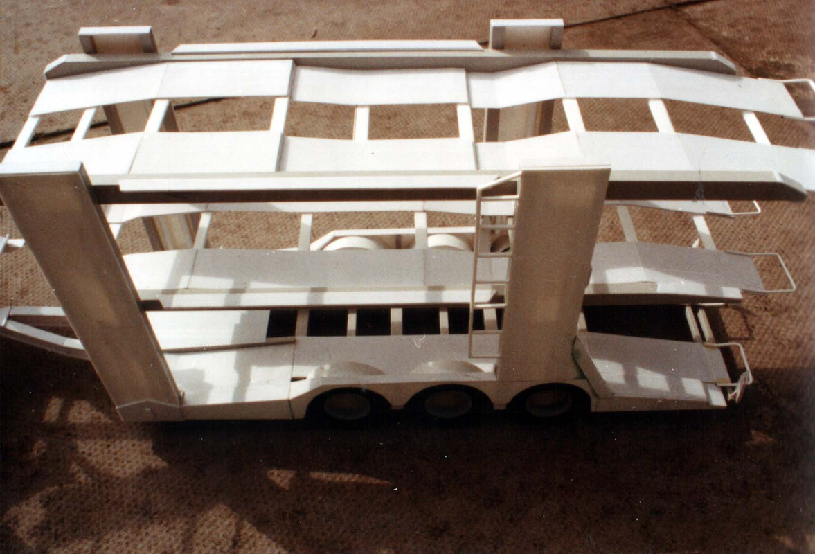 1/24th Car Transporter Built in the late 1980's - Work In Progress ...
