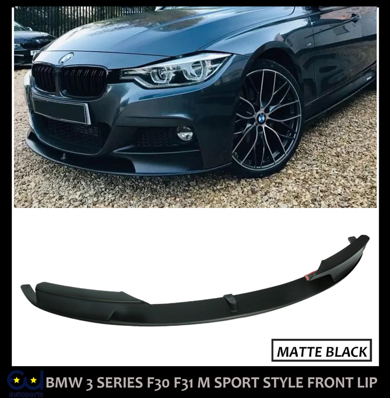 BMW 3 SERIES F30 F31 FRONT SPLITTER LIP FRONT VALANCE LIP FOR M SPORT ...