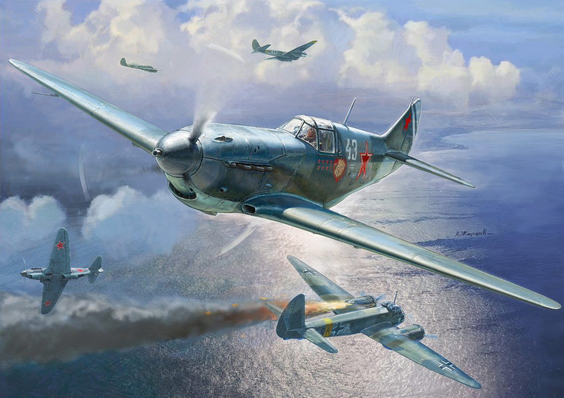 1/48 - Lavochkin-Gorbunov-Gudkov LaGG-3 by Zvezda - released - The ...