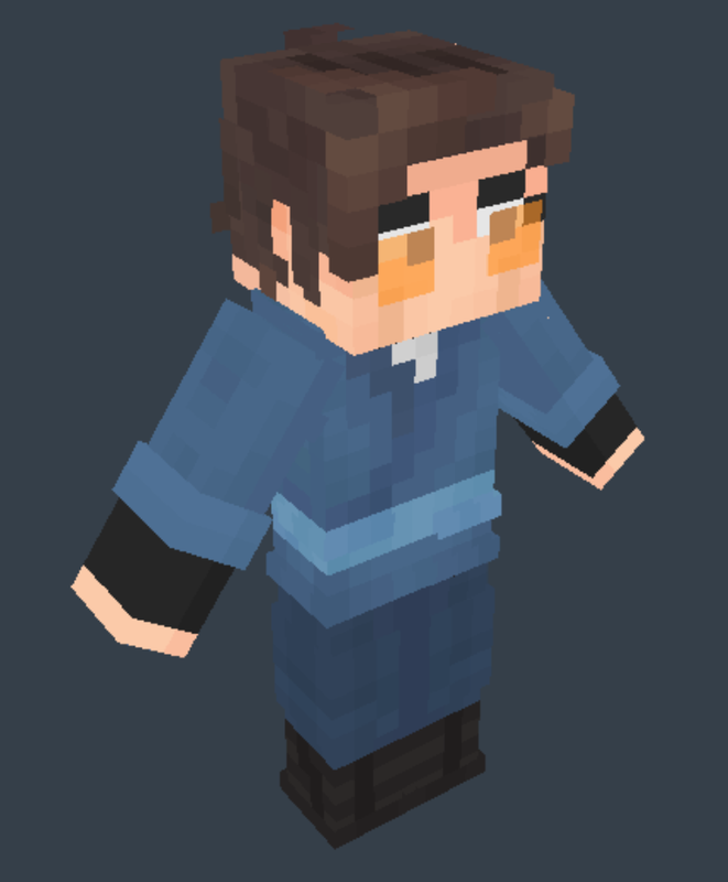 Mizu | Blue Eye Samurai (2023) Minecraft Skin