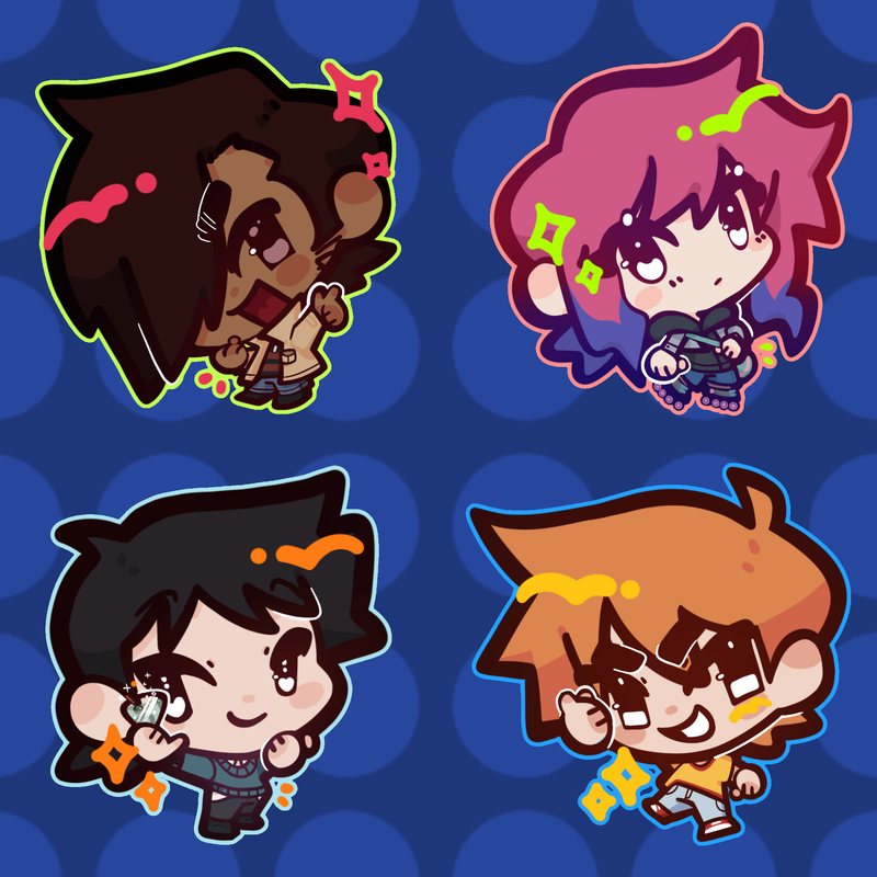 15€ Blinking PFPs and 5€ chibis! WAITLIST OPEN on Toyhouse