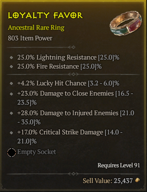 O Ring Lvl91 - Topic - d2jsp