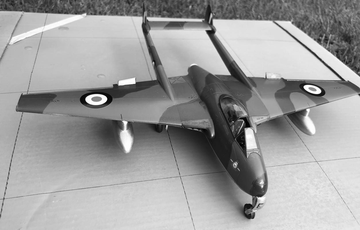 Vampire FB.5, VV632/E, No. 613 (Manchester) Sqn, RAuxAF, RAF Ringway ...