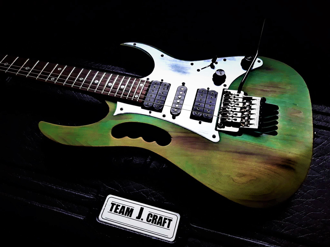 Ibanez Reb Beach 'Voyager' Refinish Project Completed - Guitar ...