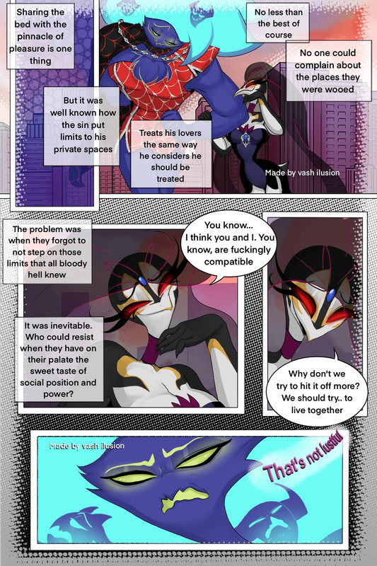 Anti Baddie Comic Chapter 3 Vashilusion Helluva Boss Web Series Archive Of Our Own