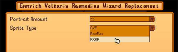 Emmrich Volkarin (Rasmodius Wizard Replacement) at Stardew Valley Nexus ...