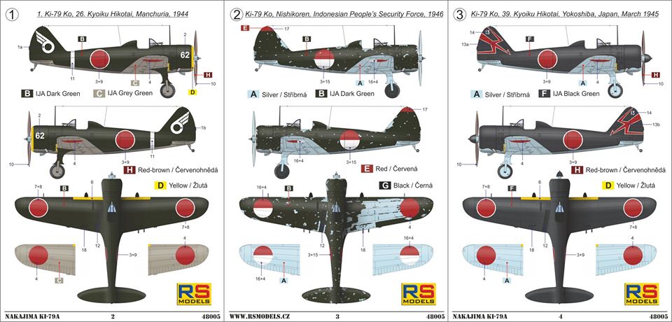 1/48 - Mansyū Ki-79a & b by RS Models - released - new boxing - The ...