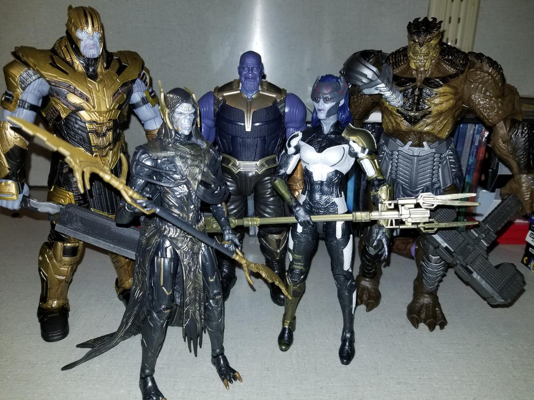 Finally got the 2-Pack! The Black Order complete! : r/MarvelLegends