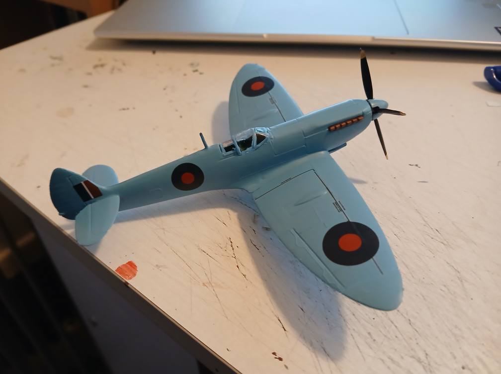 Matchbox Spitfire conversion..... - The Unofficial Airfix Modellers' Forum