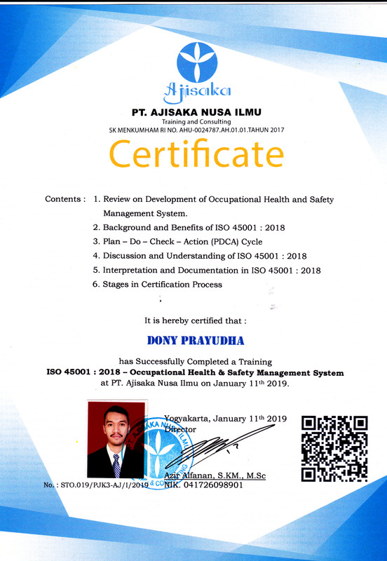 (2019) ISO 45001 — Postimages