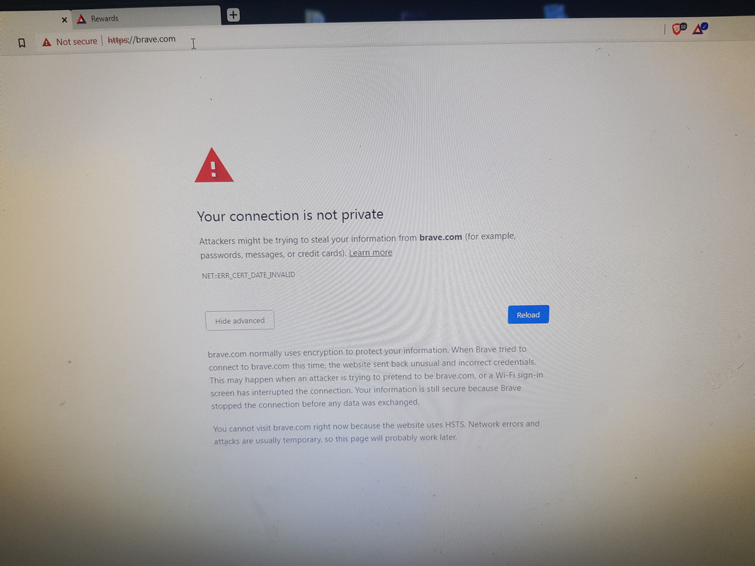 Brave error : r/brave_browser