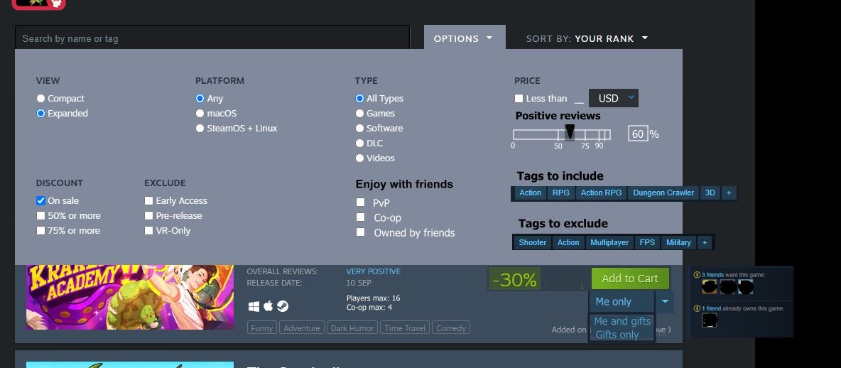 Steam Wishlist ideas :: Suggestions / Ideas