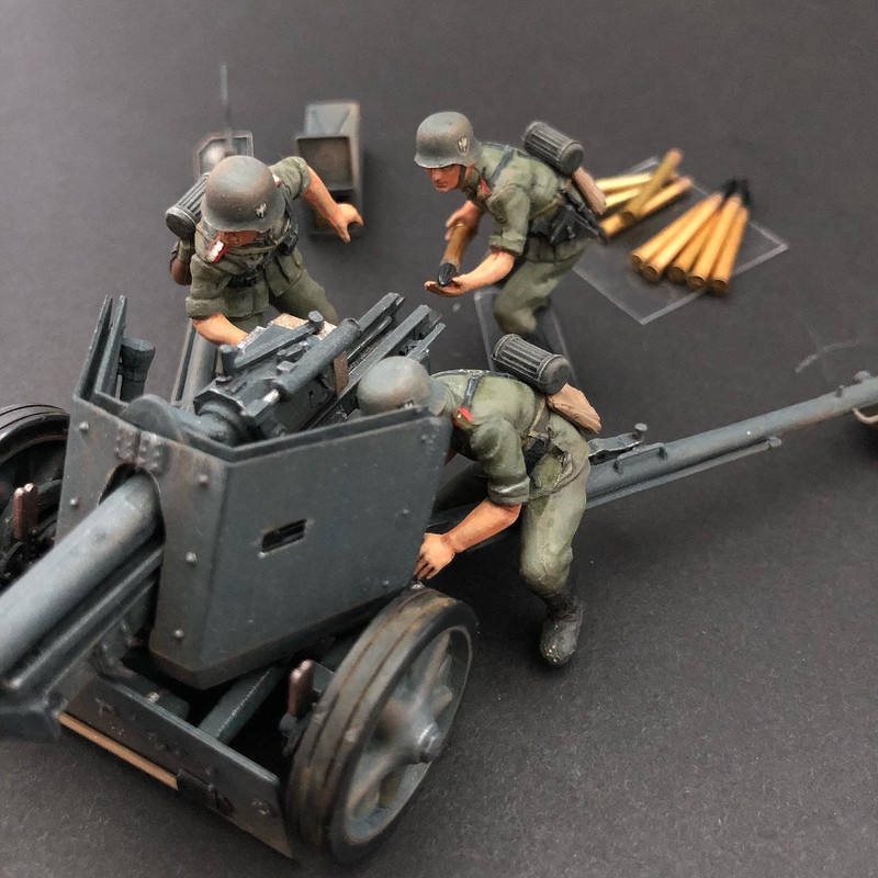 Tamiya 1/35 Pak40 with crew. - Ready for Inspection - Armour ...